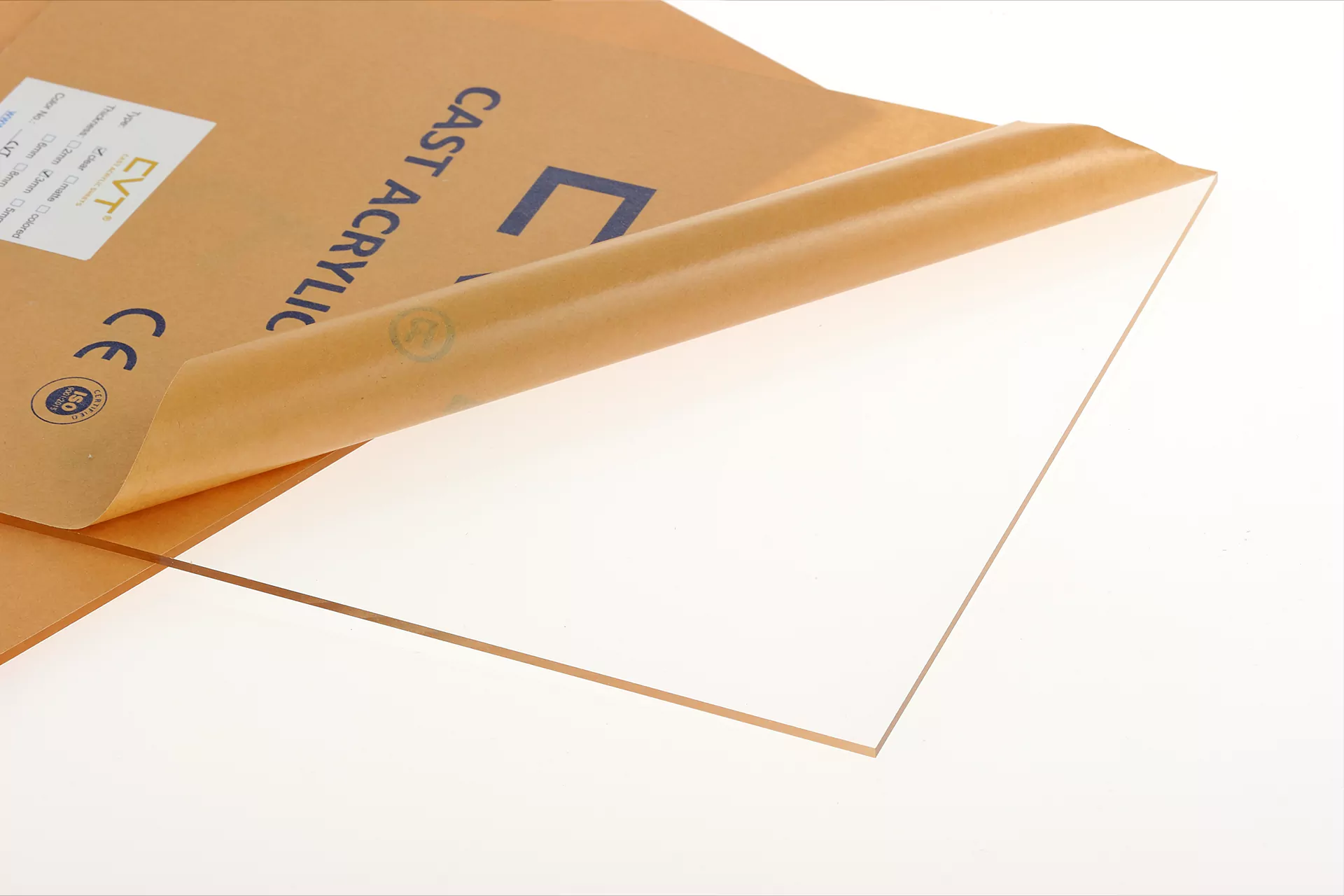 Clear Acrylic Sheet - CVT Plastic